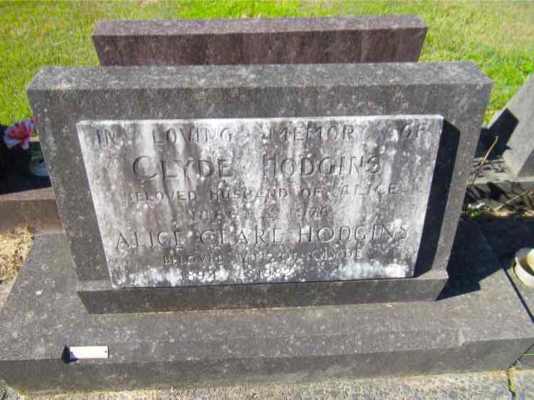 Aubrey Clyde HODGINS (1887 - 1976)