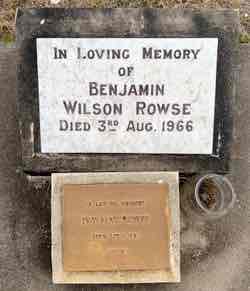 Benjamin Wilson ROWSE (1906 - 1966)