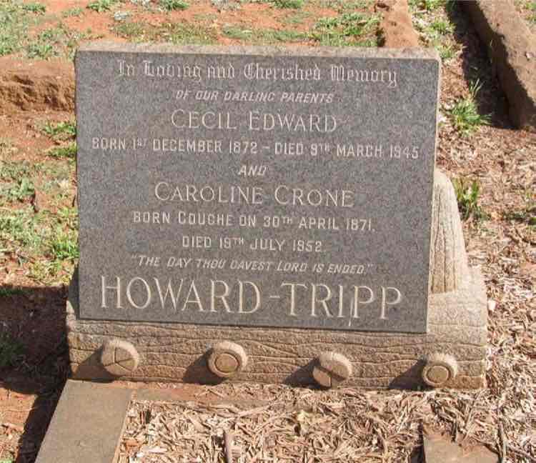 Cecil Edward HOWARD-TRIPP (1872 - 1945)