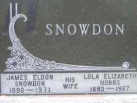 James Eldon SNOWDON (1890 - 1971)
