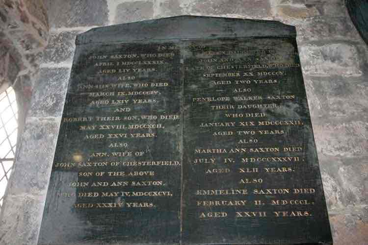 John SAXTON (1765 - 1847)