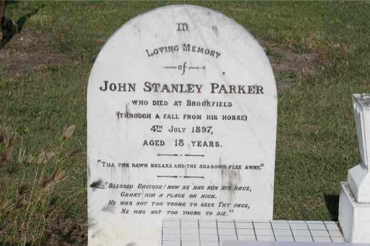 John Stanley PARKER (1878 - 1897)