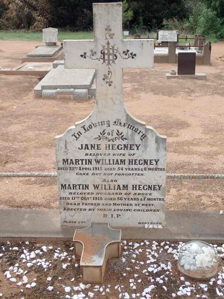 Martin William HEGNEY (1859 - 1915)